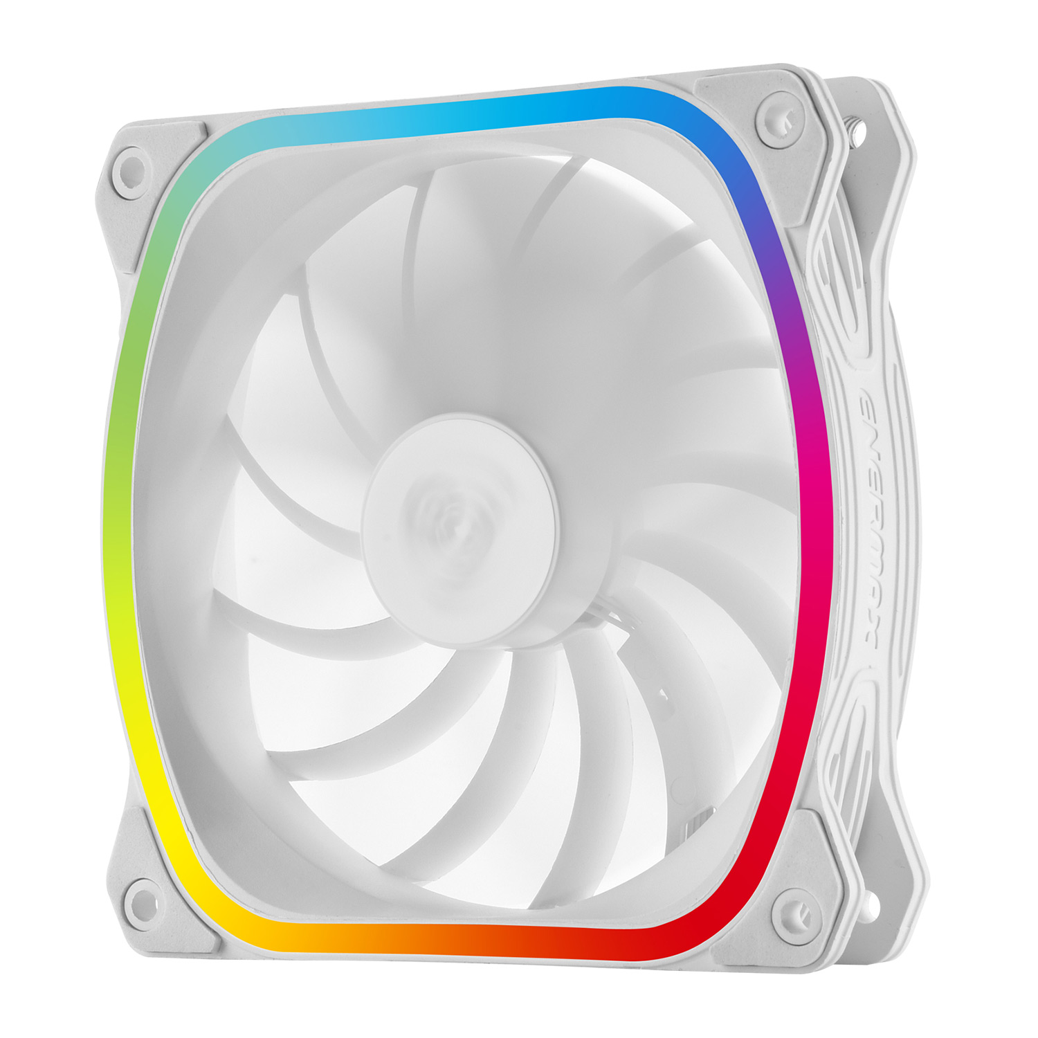 SquA RGB White 120mm PWM Fan- Single Pack - Products - ENERMAX ...