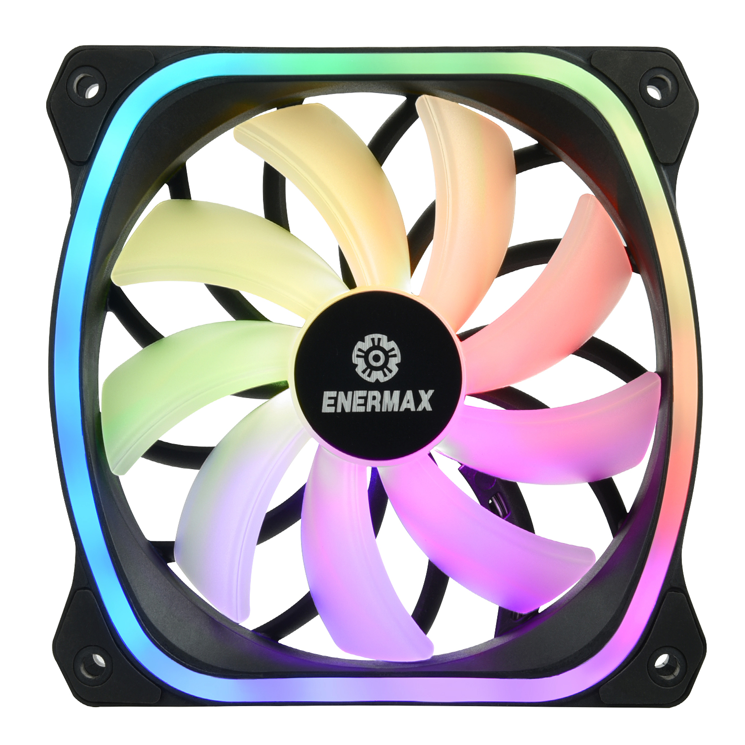 SquA RGB ADV 120mm ARGB PWM PC Case Fan - Products - ENERMAX Technology ...