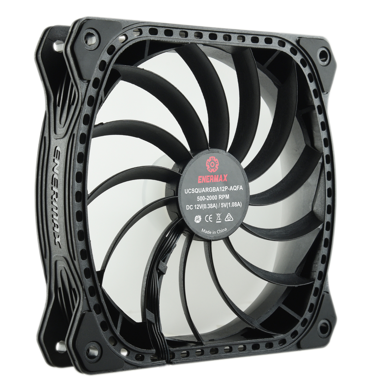 SquA RGB ADV 120mm ARGB PWM PC Case Fan - Products - ENERMAX Technology ...